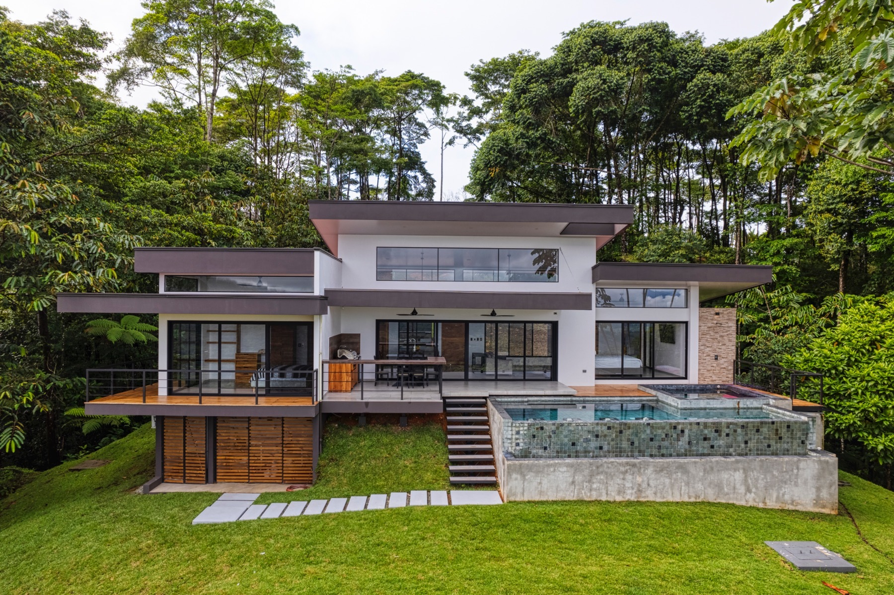 Stunning Mountain View Home In Escaleras, Costa Rica, Costa Verde ...
